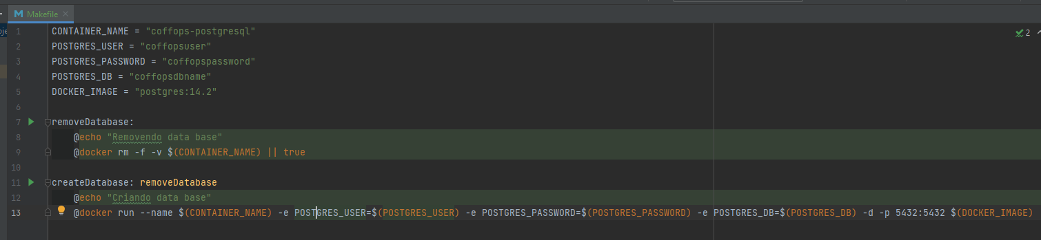 Automatizando comandos usando Makefile - Coffops